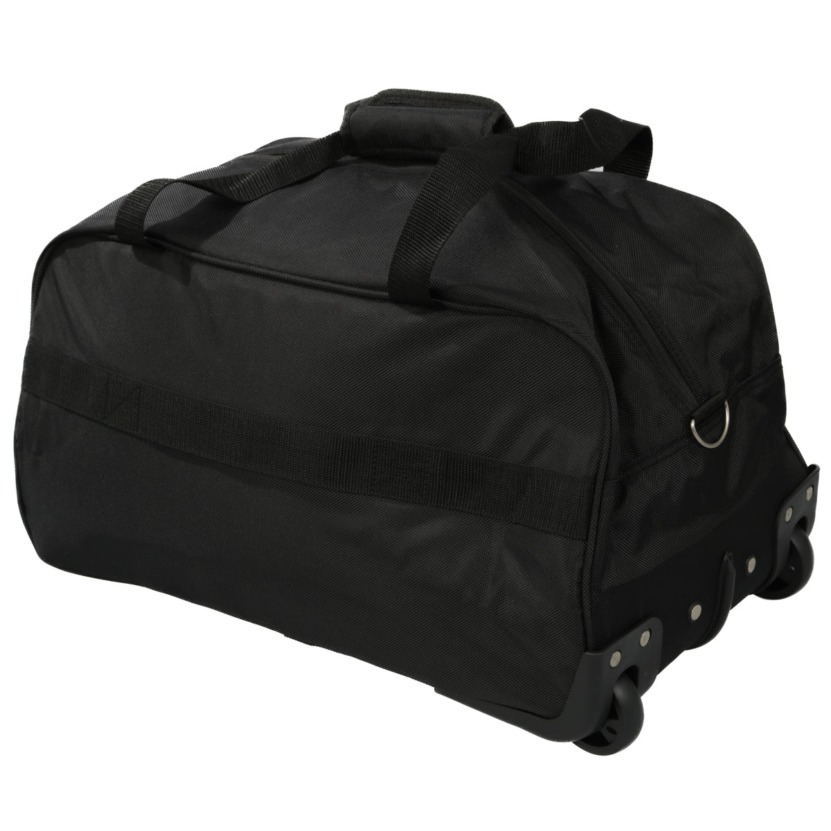 Geanta de voiaj cu troler, Atena, Negru, 55x30x30cm – Ella Icon