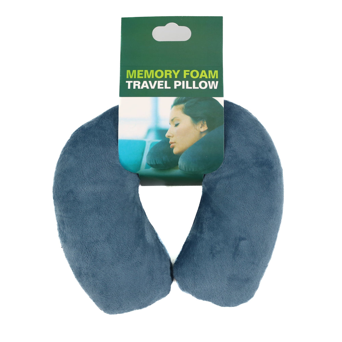Perna de voiaj 30x29 cm, Poliester, Albastru – Ella Icon